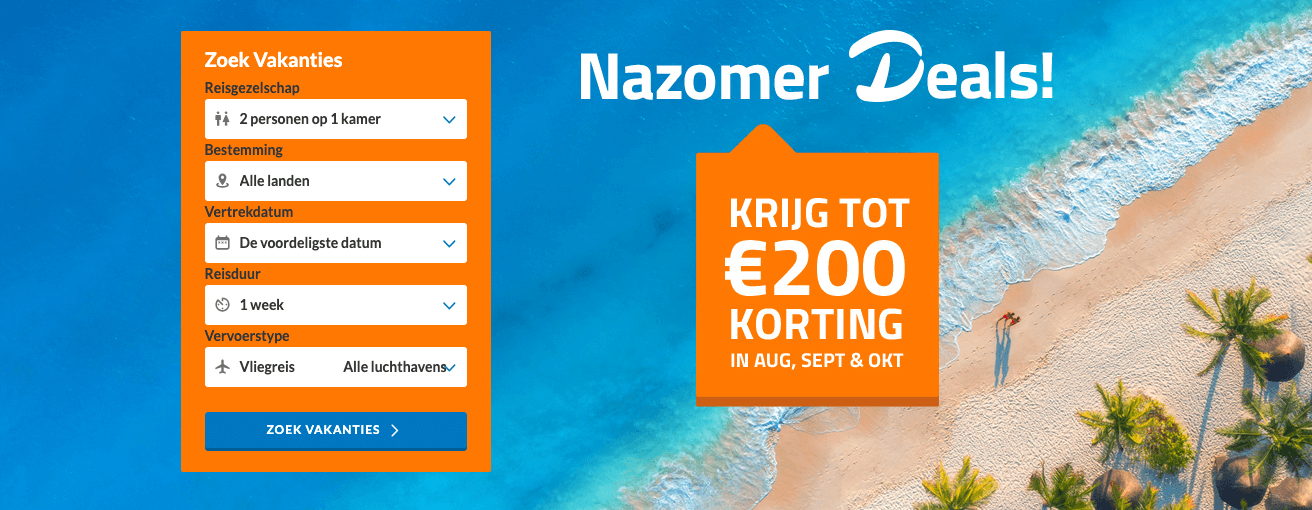 Vakanties van D-reizen - Aanbiedingen december 2025